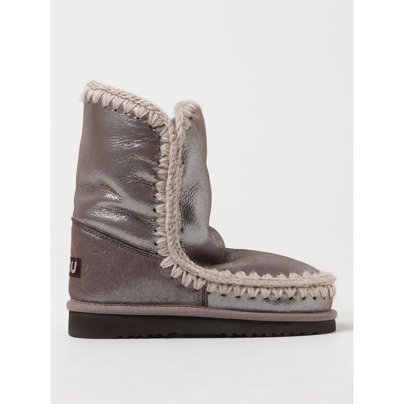 Mou | Shoes | Mou Flat Ankle Boots Woman Grey | Poshmark